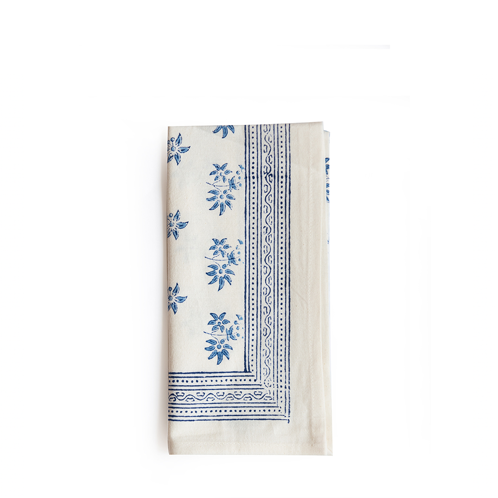 Jasmine Blue Napkin– Blue Print